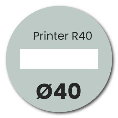 Stempelplaatje Colop Printer R40/D | Verheesstempels.nl